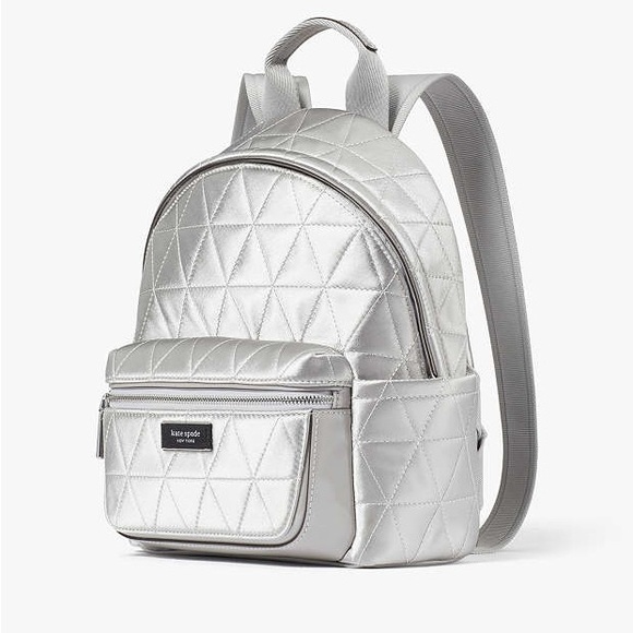 kate spade | Bags | New Kate Spade Sam Icon Quilted Satin Small ...